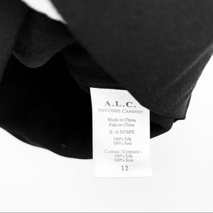 A.L.C. | Tops | Alc Silk Splatter Print Crop Top | Poshmark